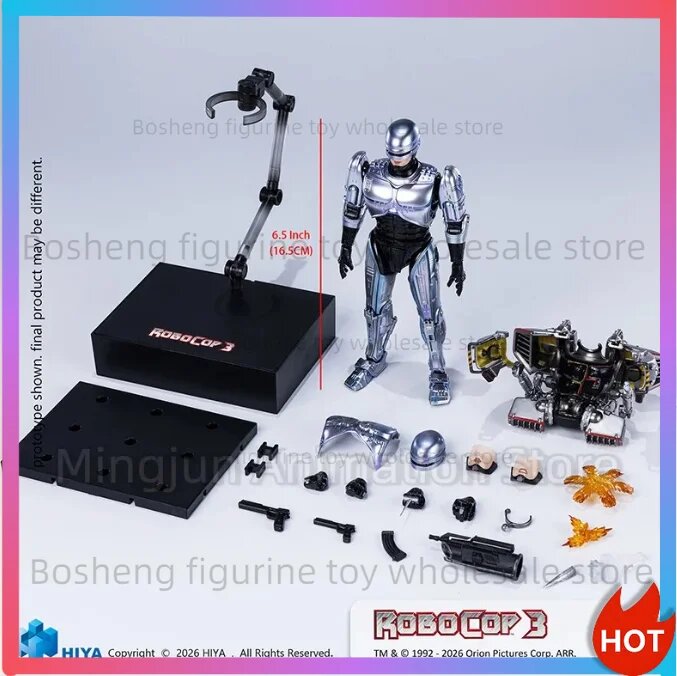 Коллекционная фигурка RoboCop 3 от HIYA Toys 1/12