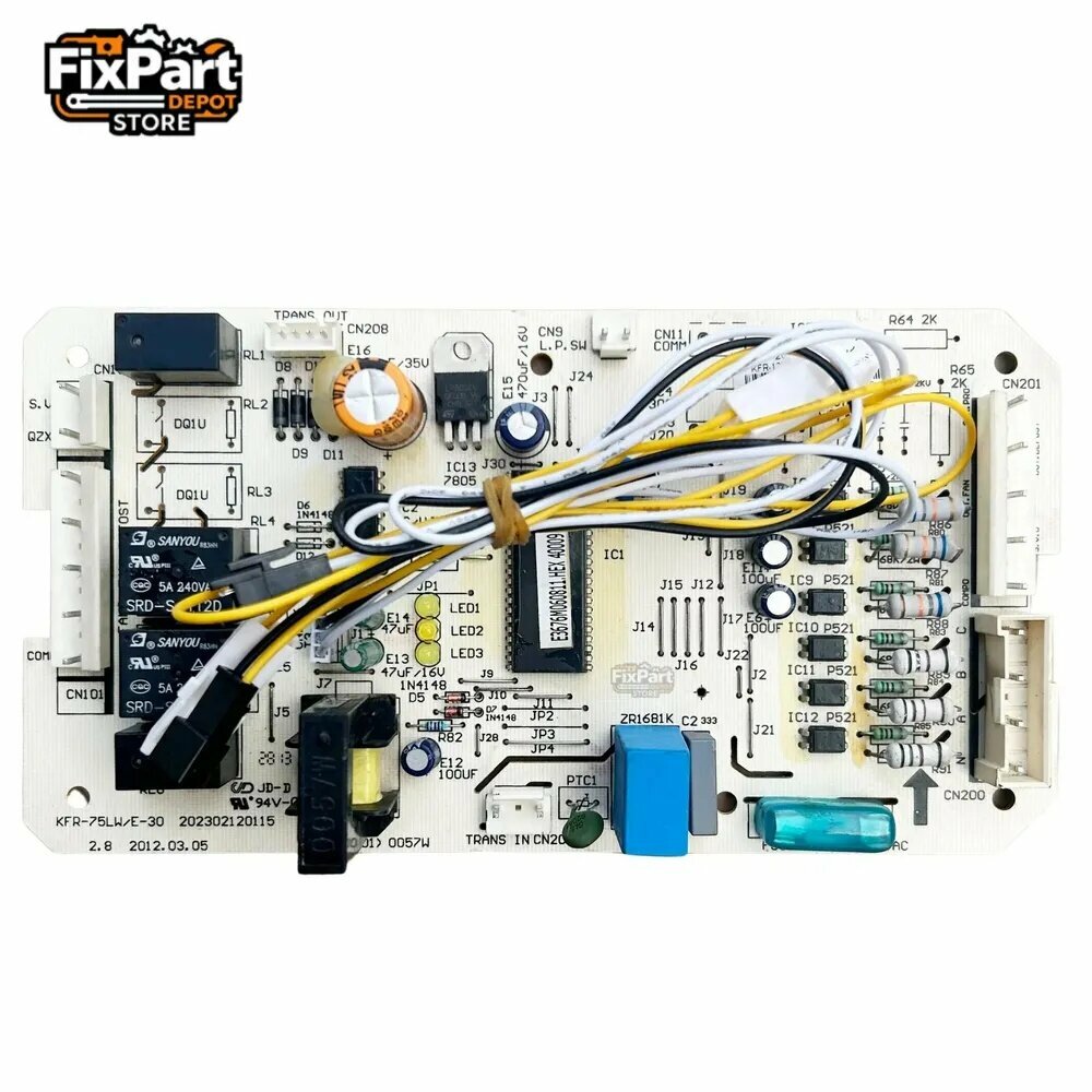 Используется для кондиционера Midea, материнская плата waiji KFR-75LW/E-30 KFR-120W/S-590Используется для кондиционера Midea, материнская плата waiji KFR-75LW/E-30 KFR-120W/S-590