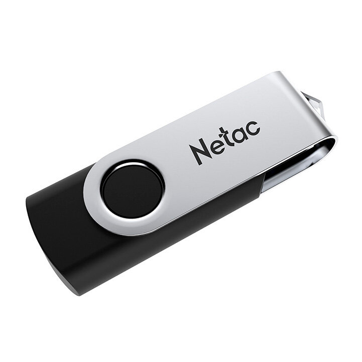 Накопитель Netac USB3 Flash 8GB U505, черный / серебро
