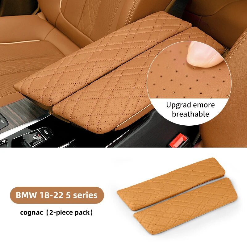 Автомобильный центральный подлокотник для BMW G30 G38 G32 6GT 2018-2023 LHD G30 G38 B Cognac