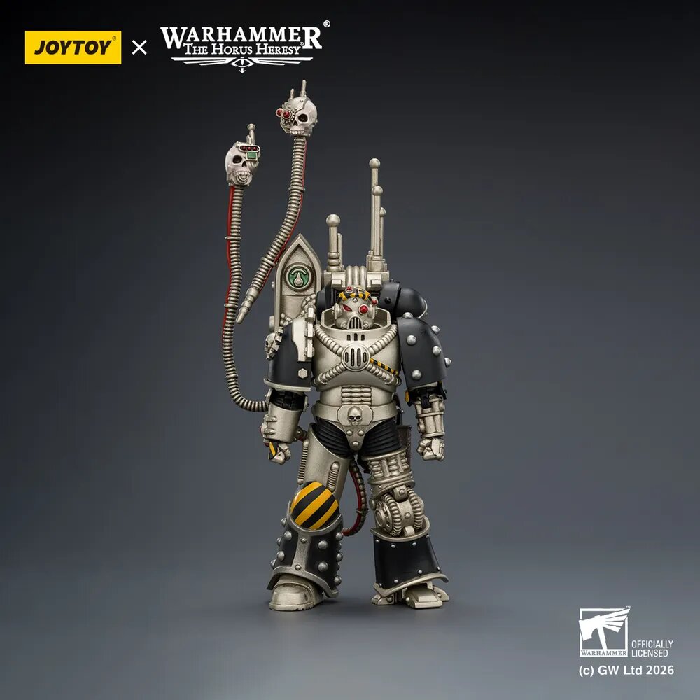 HIPLAY JOYTOY Warhammer: Ересь Хоруса Превиан Легиона Железных Воинов с болт-пистолетом JT03912, экшен-фигурка в масштабе 1/18