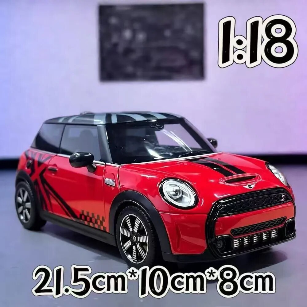Модель автомобиля BMW Mini Cooper S 1:18 металл