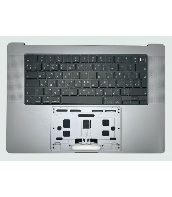 Топкейс с клавиатурой RUS РСТ, АКБ MacBook Pro 16 A2485 2021 Space Gray AASP