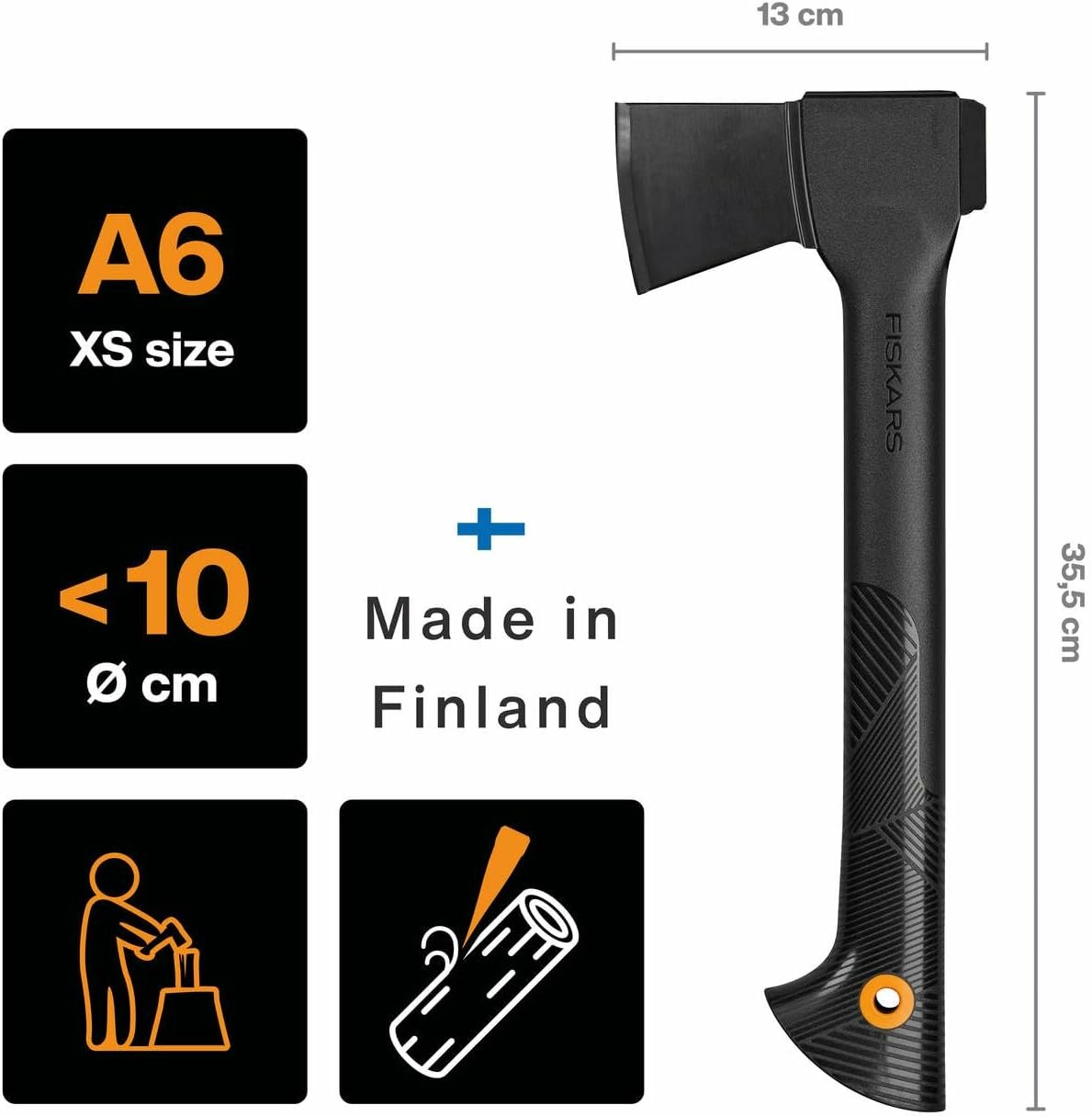 Топор FISKARS Solid A6 1052046 — фото 1