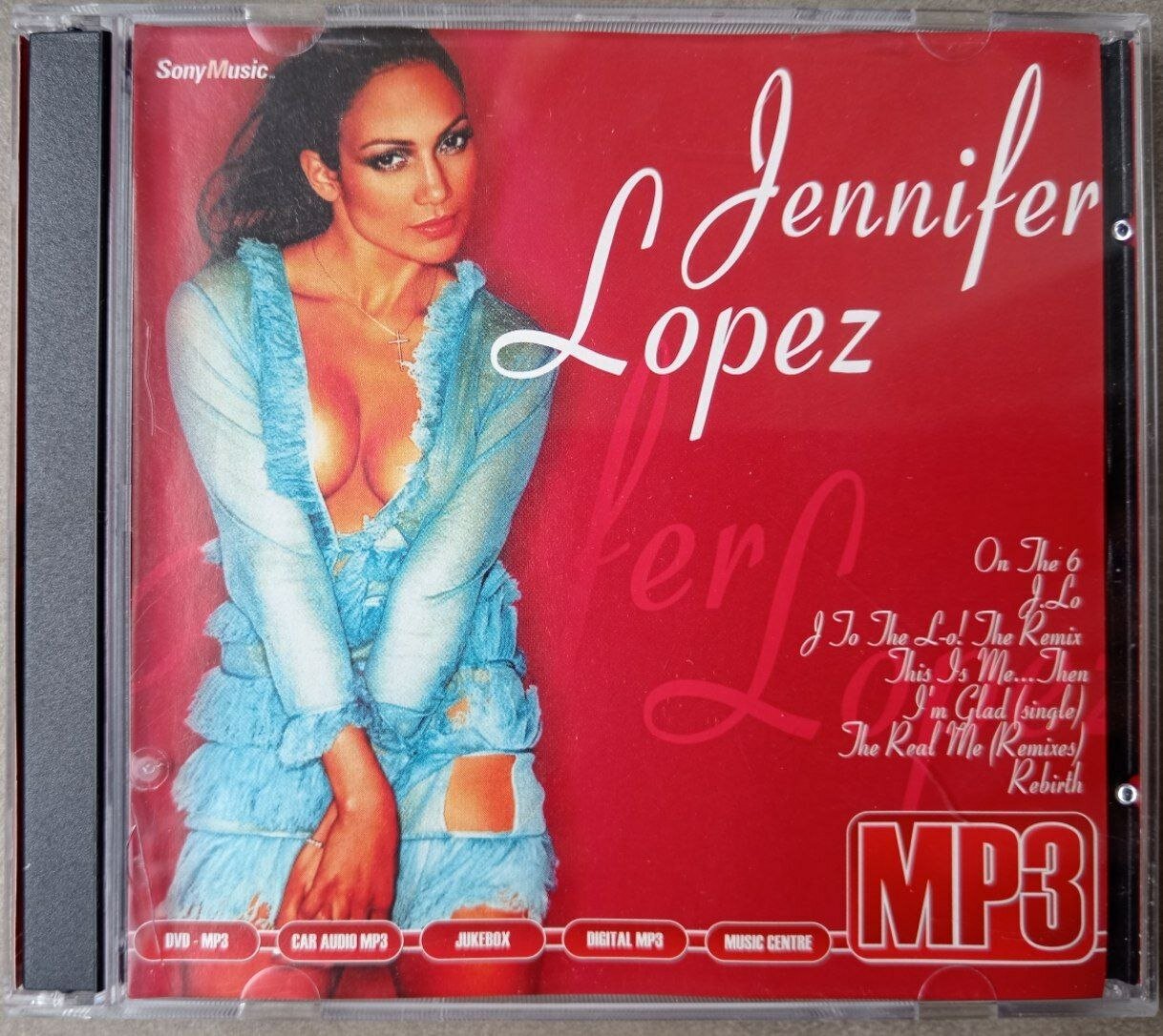 Комплект из двух компакт-дисков (2CD) Jennifer Lopez - MP3 Collection и Whitney Houston - MP3 Collection