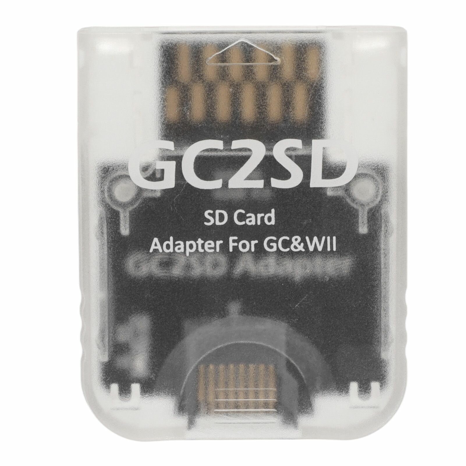 Кард-ридер GC2SD для Wii/GC, прозрачный