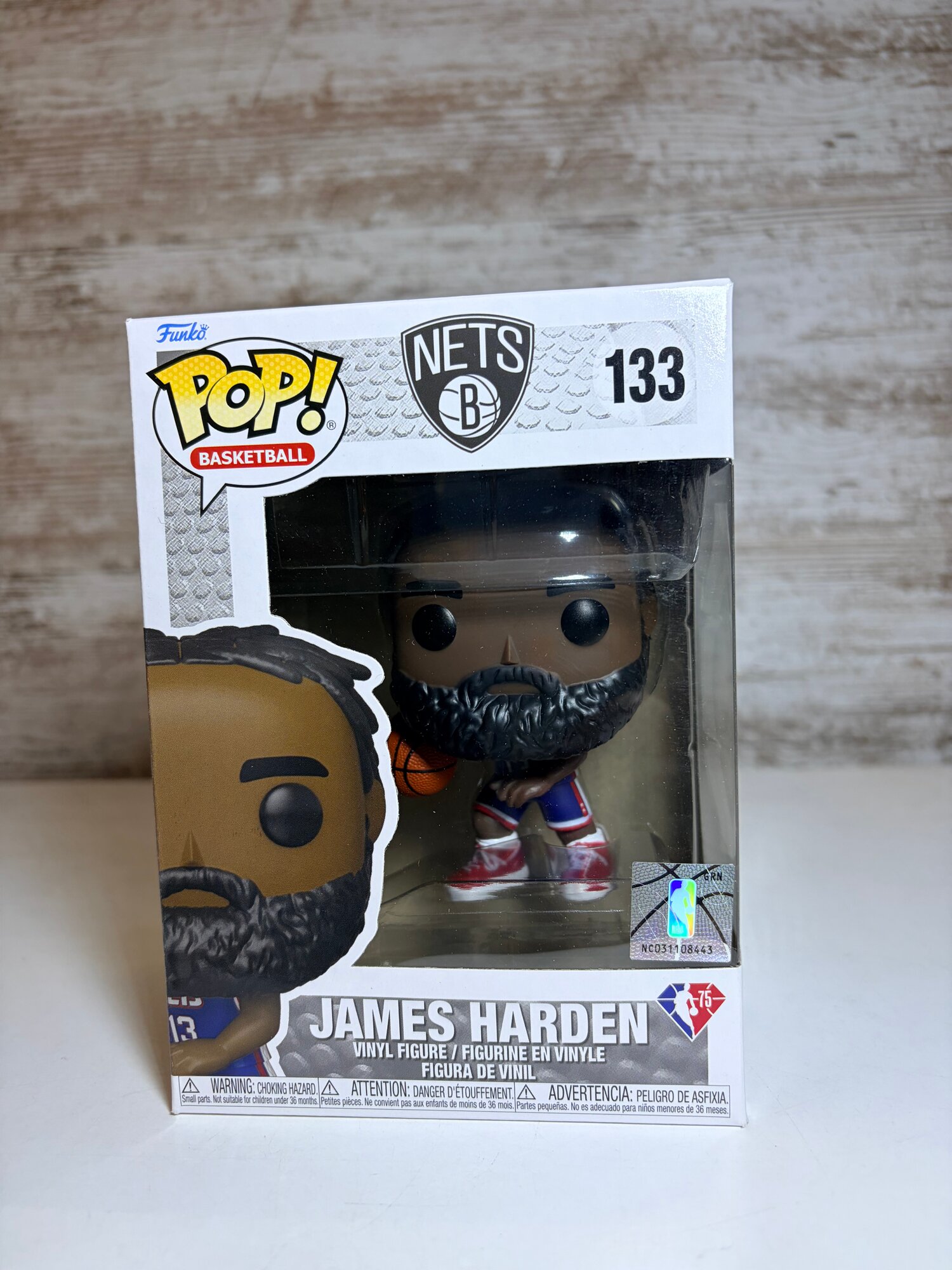 Funko pop Джеймс Харден Американский баскетболист, James Harden, Pop Basketball, 10 см от Funko