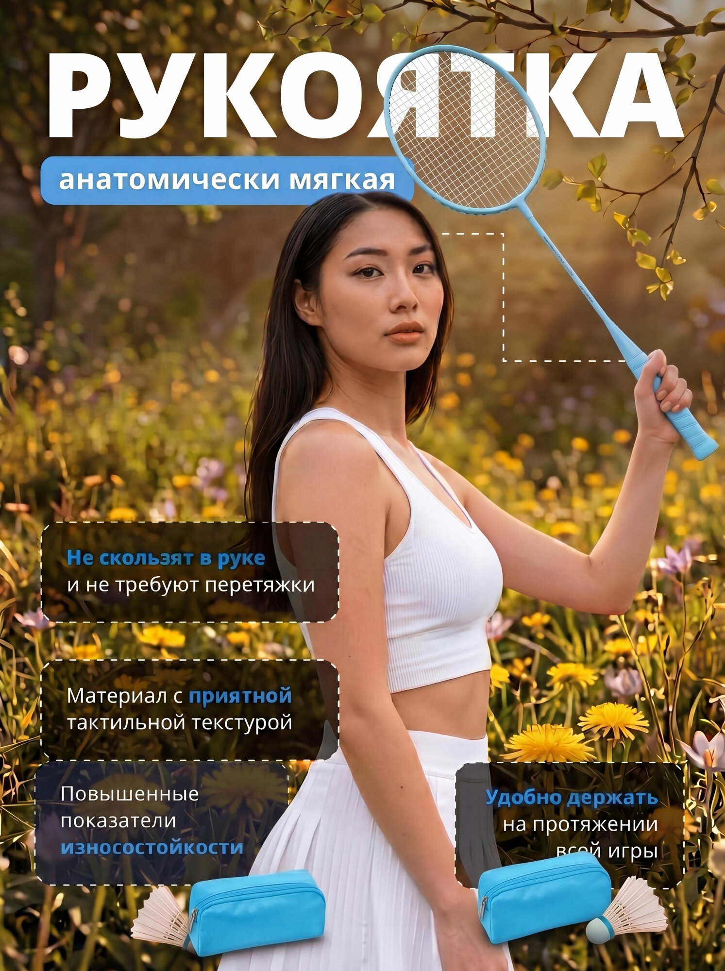 Набор для бадминтона — фото 1