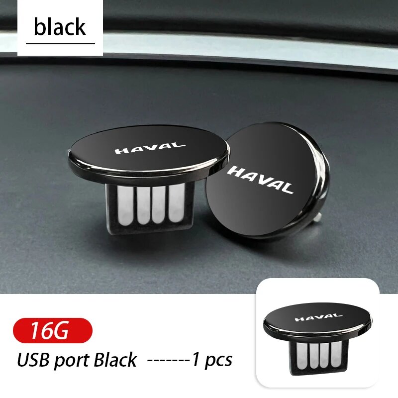 USB-накопитель с логотипом автомобиля и функцией мини-хранилища, автомобильные USB-16G-1PCS