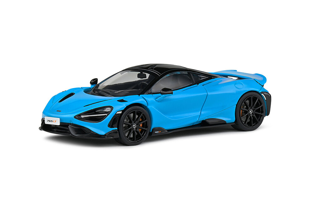 Модель коллекционная SOLIDO Mclaren 765 lt 2020 light blue