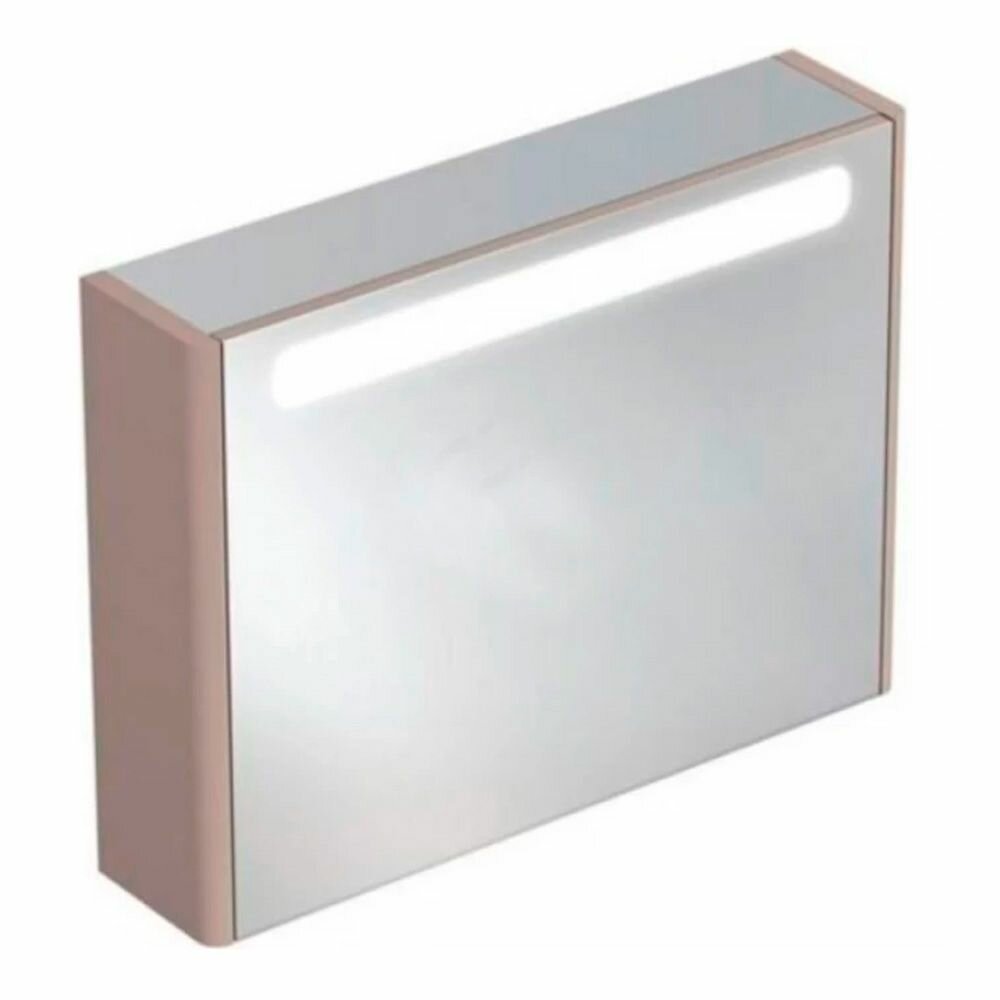 Зеркало-шкаф, с подсветкой, 100 см, коричневый, Ideal Standard SoftMood T7823S5