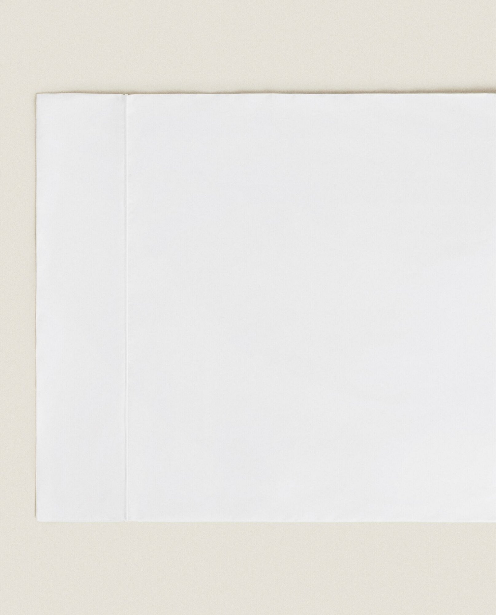 Наволочка из перкаля (300 нитей на дюйм), 50 x 75 cm , white. Бренд - Zara Home