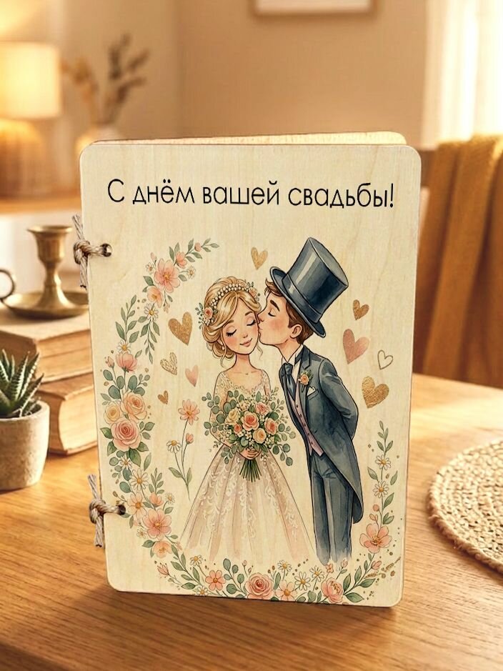Открытка "С Днём Вашей Свадьбы"