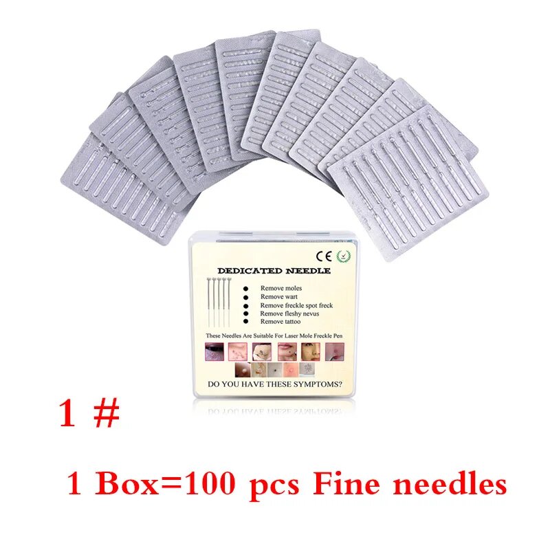 Одноразовые иглы для удаления веснушек Raiuleko 100pcs