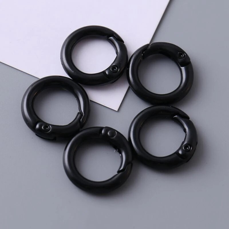 Набор Из 5 Металлических Уплотнительных Колец 33 Мм/23 Мм, Черный, 33mm x 5pcs, Черный, black