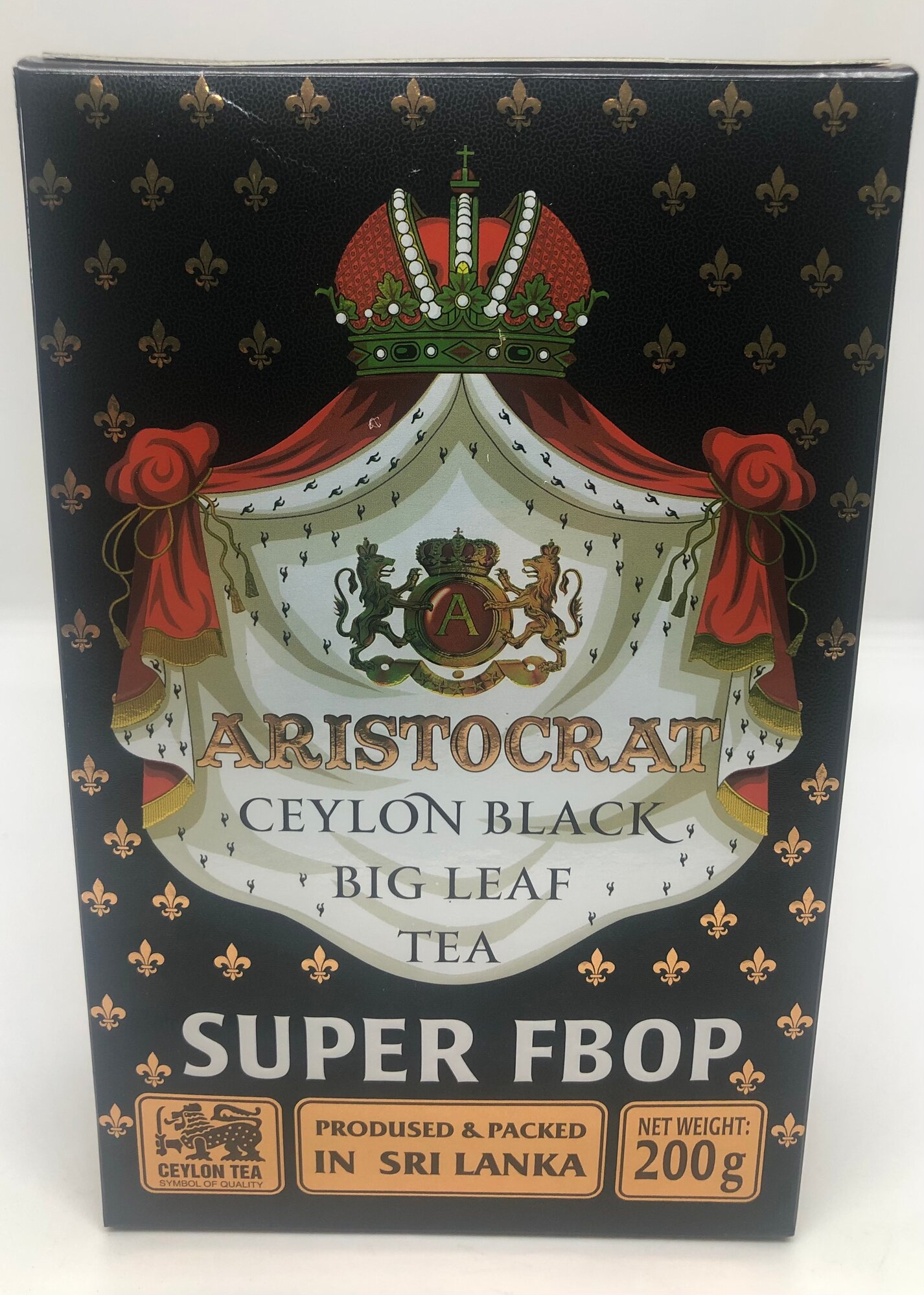 Цейлонский черный листовой чай "Аристократ" фбоп .