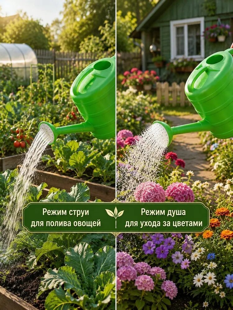 Лейка, 7 л 1 шт — фото 1