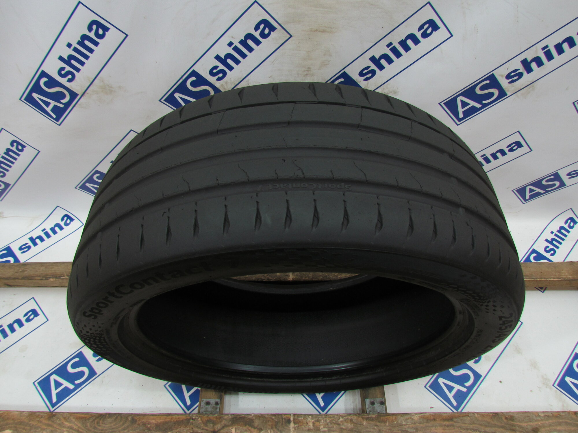 Continental ContiSportContact 7 245 45 R19 летние БУ шины 10-20% износ , артикул 0028263