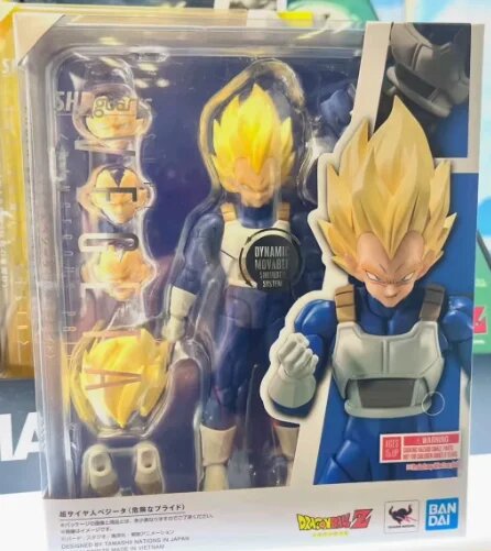 Фигурка Bandai S.H.Figuarts Dragon Ball Vegeta, Цвет: VEGETA DANGEROUS PRI