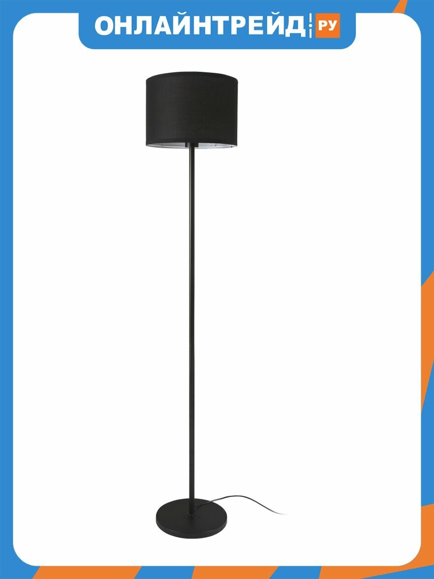 Торшер Uniel UML-T521 E27 BLACK/BLACK