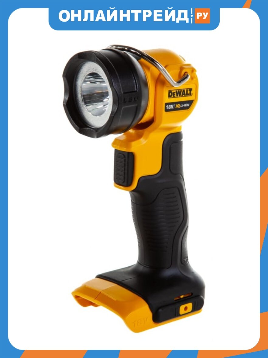 Фонарь Dewalt DCL040, без АКБ и ЗУ
