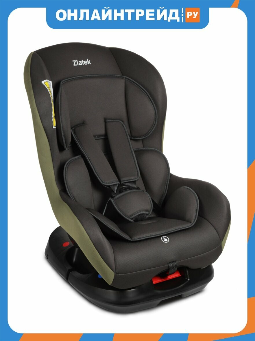 Автокресло Zlatek Galleon lux 0+/I (0-18 кг) темно-зеленый