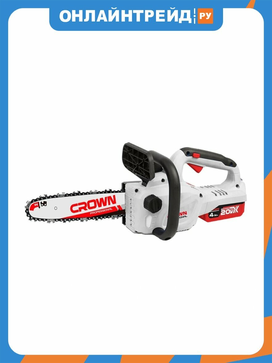Цепная пила аккумуляторная Crown Professional CROWN CT29006HX-4S