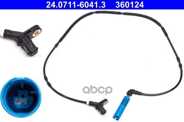 Датчик вращения колеса (ABS) задний BMW E46 316/318/d/320/d/325/ti/330/M3 3.2 02/98-12/06 Ate арт. 24-0711-6041-3