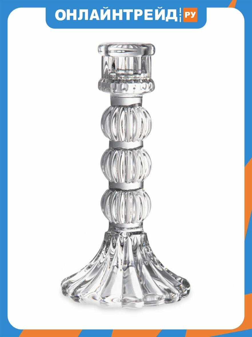Подсвечник Decor DE Table Ле Прованс 15 см, стекло (DDT-C7433B-1)