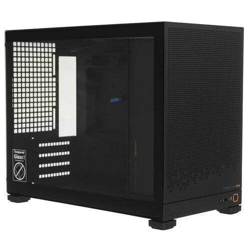 Компьютерный корпус JONSBO D32 STD (D32 STD Black) черный - Mini Tower, Micro-ATX, USB 3.2 Gen 1 Type-A, USB 2.0 Type-A