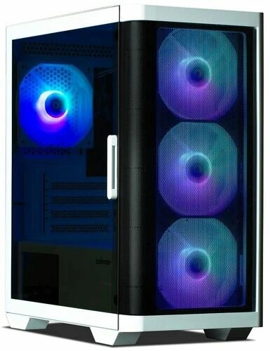 Компьютерный корпус ZALMAN M4 (M4 White) белый - Mini Tower, Micro-ATX, USB 3.2 Gen 1 Type-A, USB 3.2 Gen 2 Type-C
