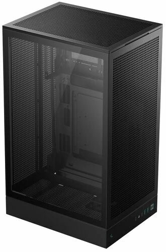 Компьютерный корпус DEEPCOOL CH270 (R-CH270-BKNGM0-G-1) черный - Mini Tower, Micro ATX, USB 2.0 Type A, USB 3.2 Gen 1 Type A, USB 3.2 Gen 1 Type C