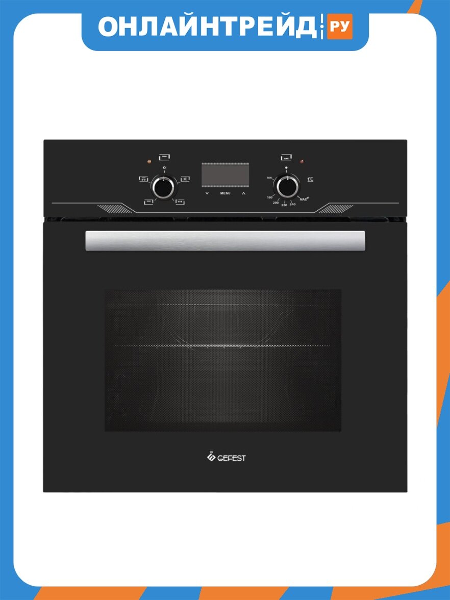 Газовый духовой шкаф Gefest ДГЭ 621-03 черный