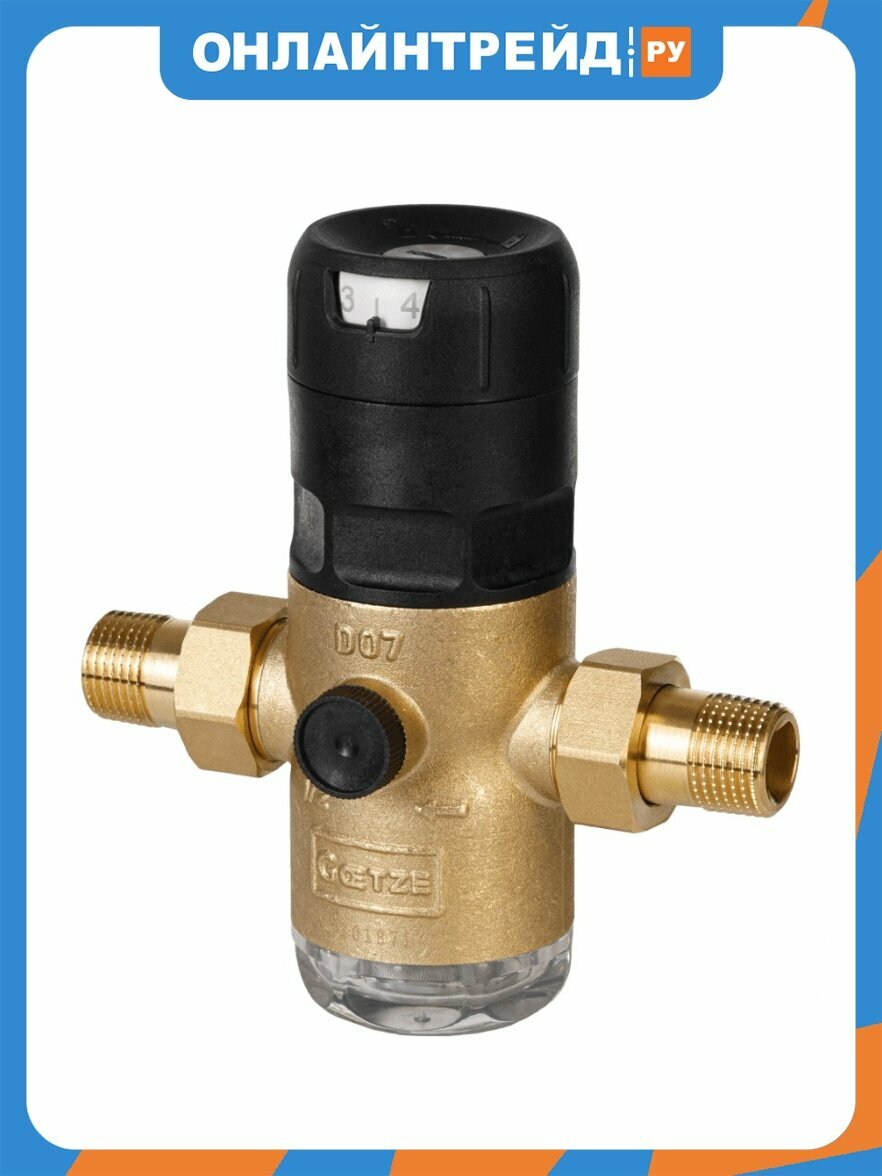 Редуктор давления Goetze DR07-1/2C (SP) для холодной воды