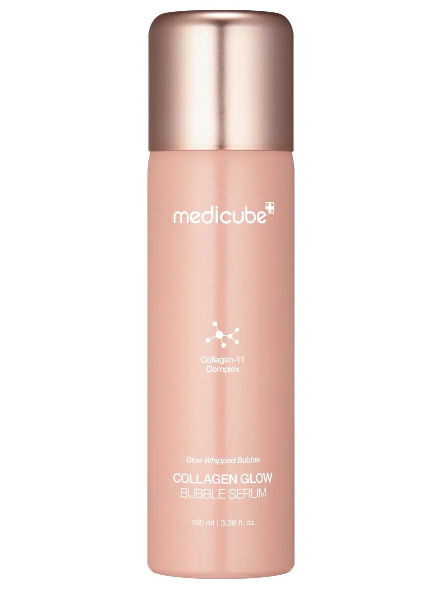 Medicube Увлажняющая пузырьковая сыворотка с коллагеном для сияния кожи Collagen Glow Bubble Serum 100 мл