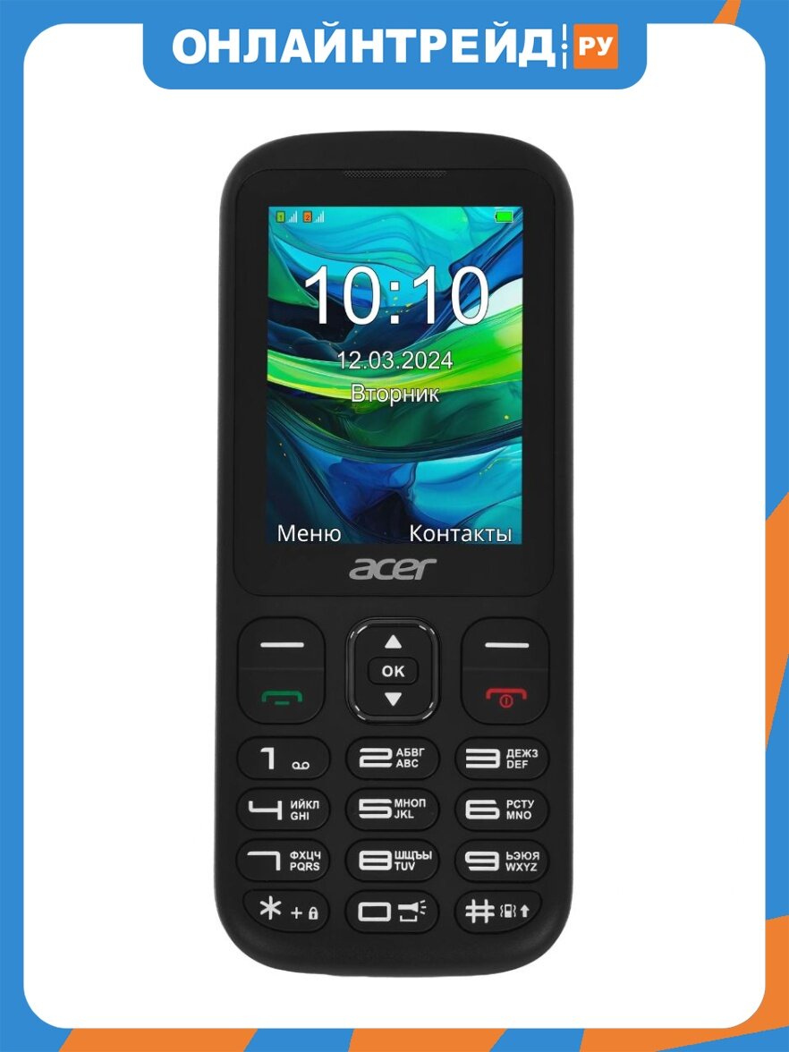 Мобильный телефон Acer Jive JV24 Черный