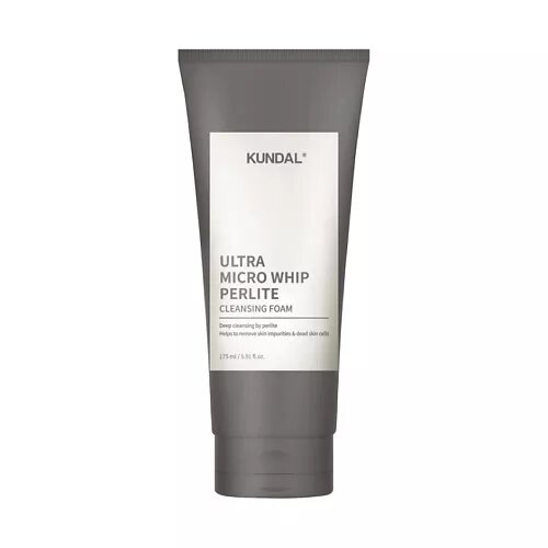 KUNDAL Пенка для лица очищающая с перлитом Ultra Micro Whip Perlite Cleansing Foam, 175 мл