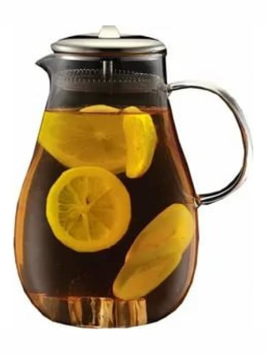 Кувшин для воды Regent Inox Linea Franco с фильтр-ситечком, 1,8 л