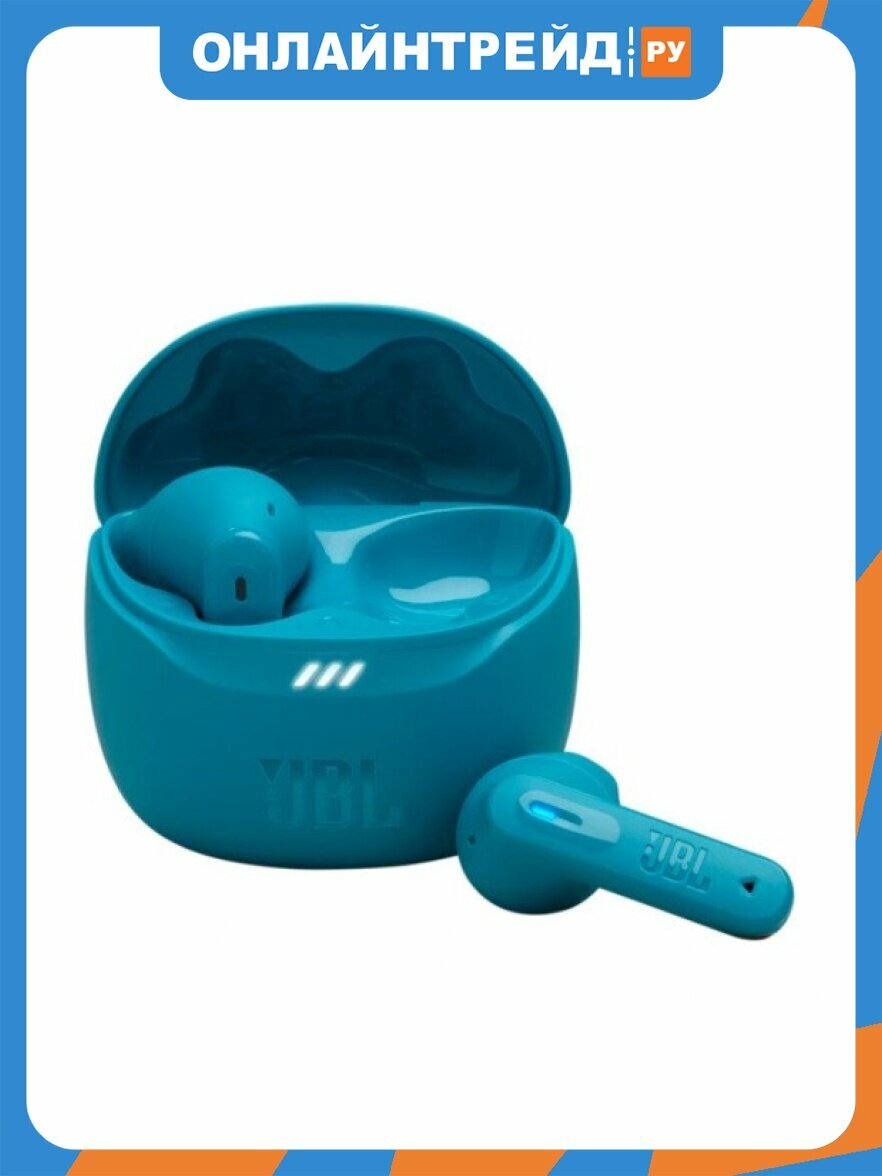 Беспроводные наушники Jbl Tune Flex 2 Turquoise (TFLEX2TQE)