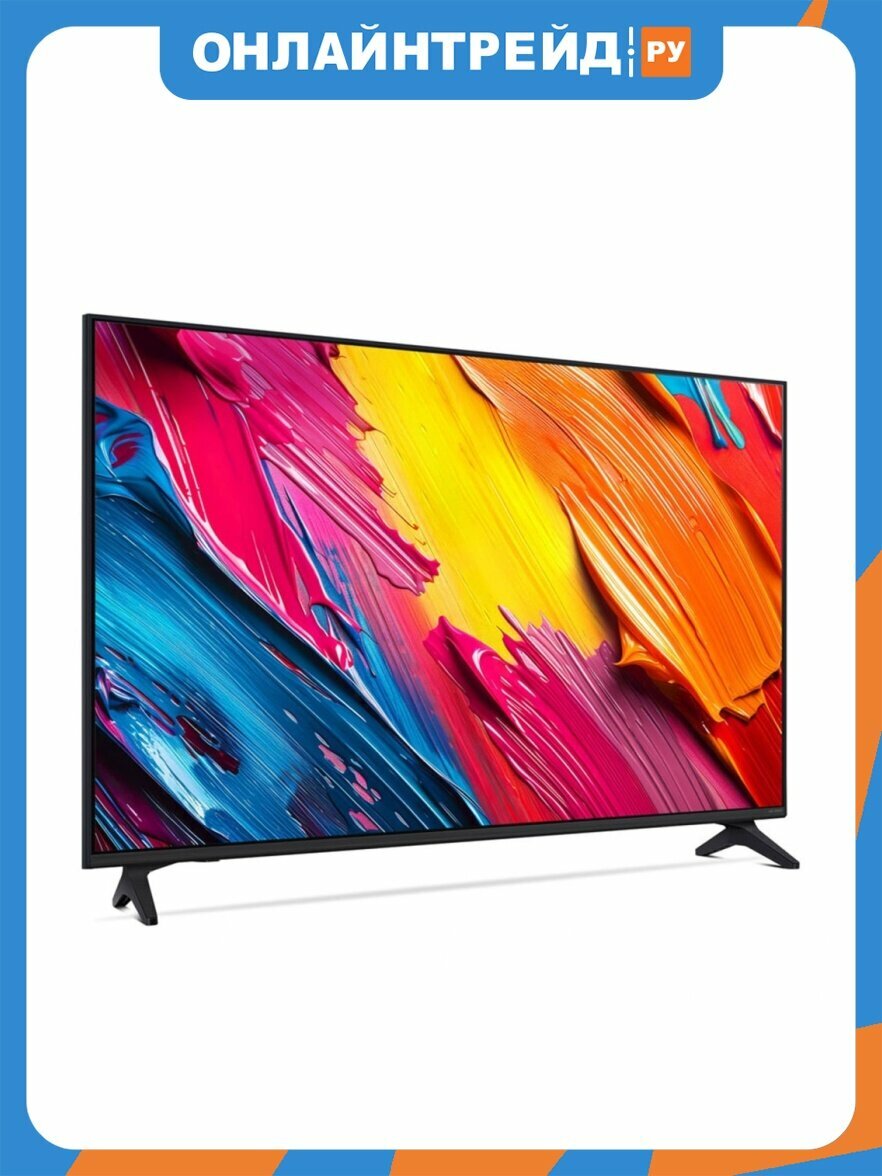 Телевизор LG 55QNED70A6A. ARUG, QNED, 4K Ultra HD, черный