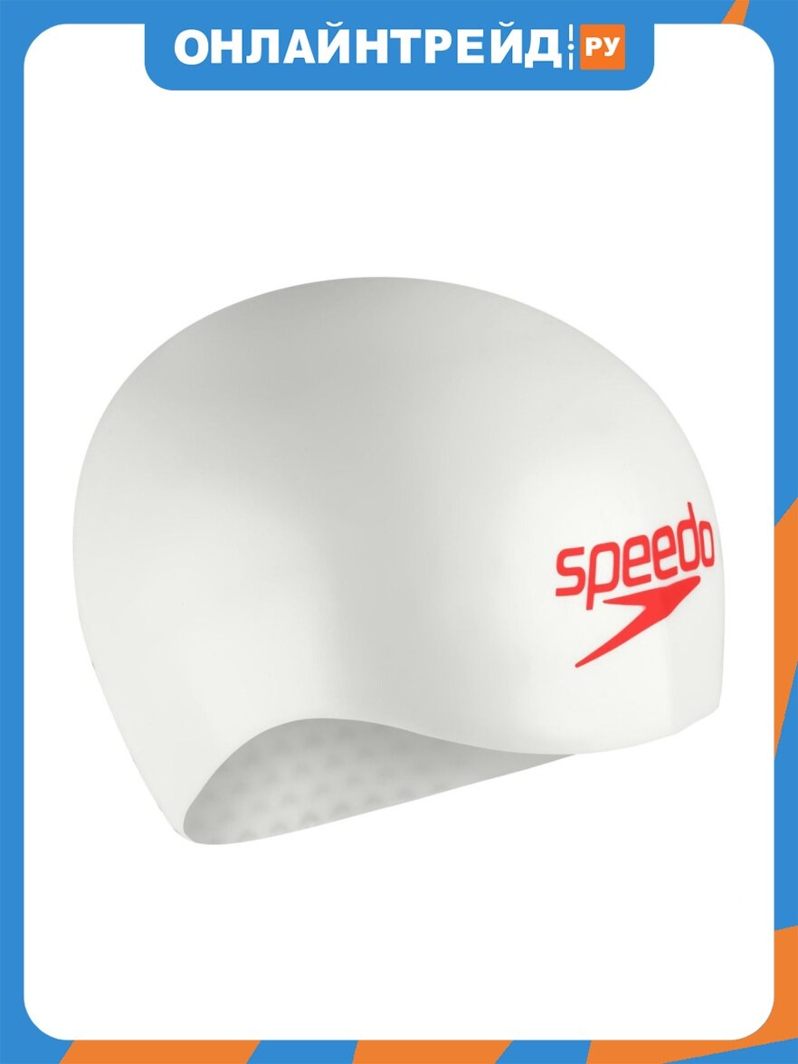 Шапочка для плавания Speedo FASTSKIN CAP AU CREAM/WHITE, 8-0821616683S0Y, размер 55