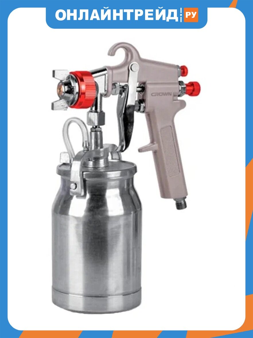 Краскораспылитель пневматический Crown Professional CROWN CT38129