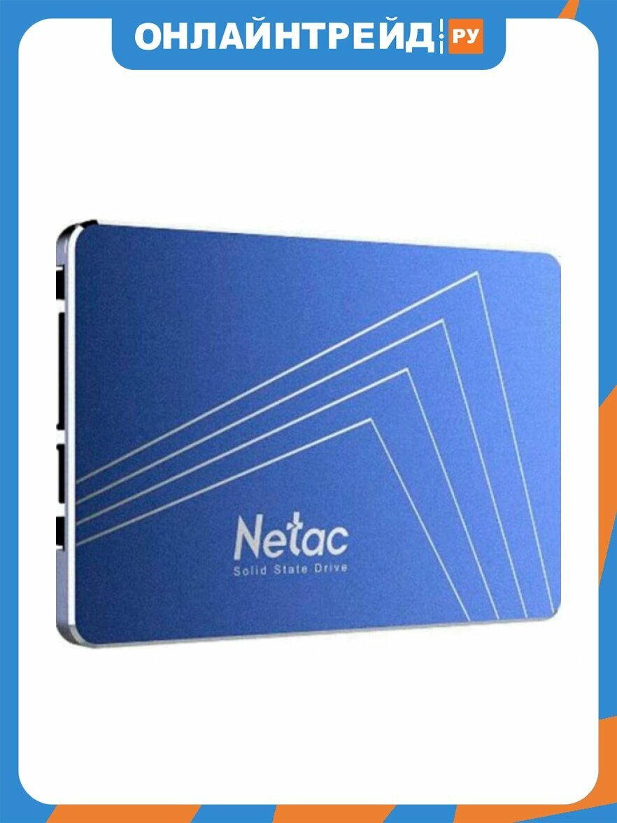 SSD диск Netac N600S, 2000Гб, 2.5", SATA (NT01N600S-002T-S3X)