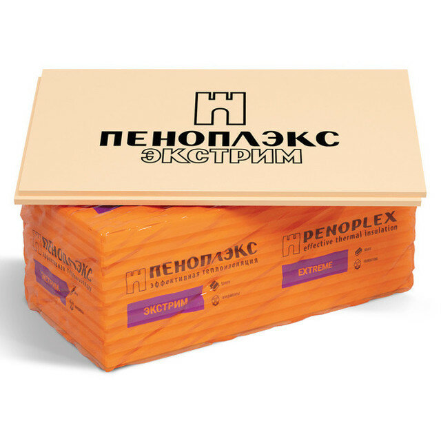 Пенополистирол пеноплэкс Экстрим 1185х585х50мм