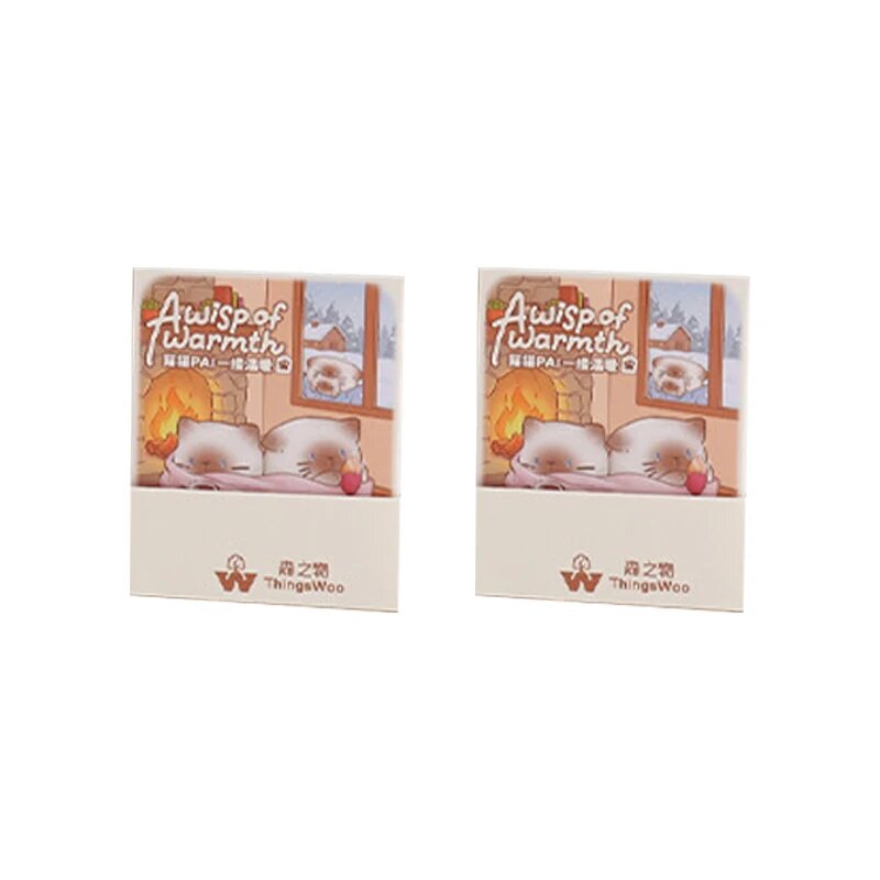 Фигурки кошек Potdemiel "A Wisp of Warmth", 2 шт, цвет: Random
