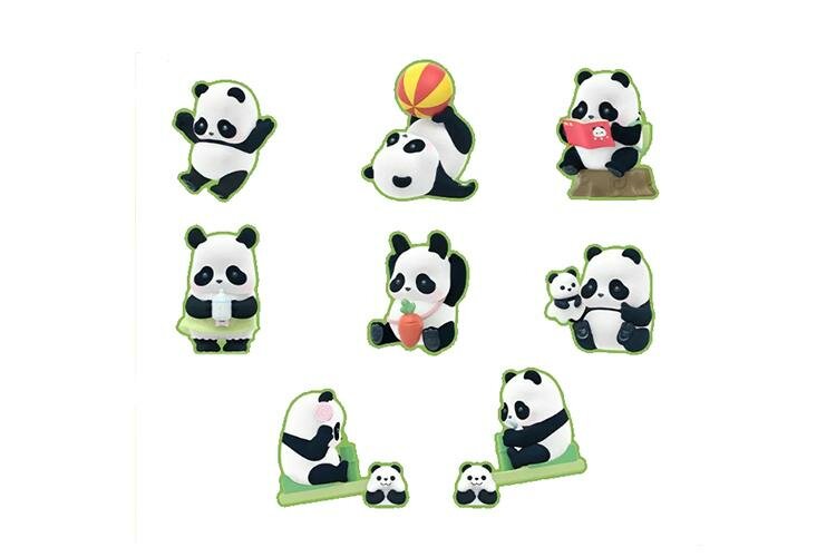 Фигурка-сюрприз унисекс 52TOYS PandaRoll Kindergarten Collection, полная коробка 8 шт.