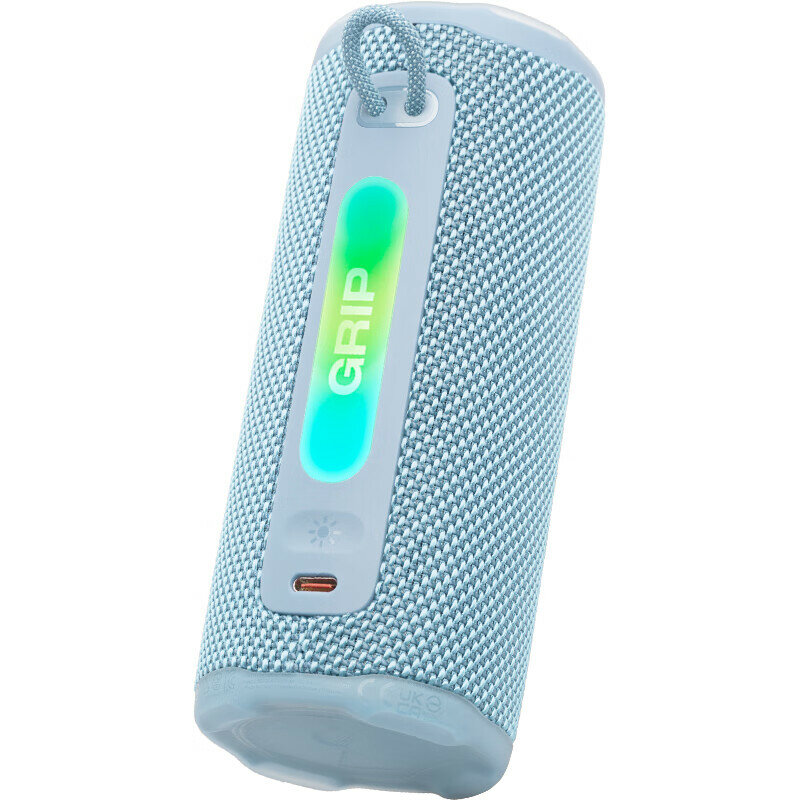 JBL GRIP Neon Can Bluetooth-колонка портативная для улицы и дома с бас-сабвуфером для ходьбы и бега Цвет：Светло-голубой