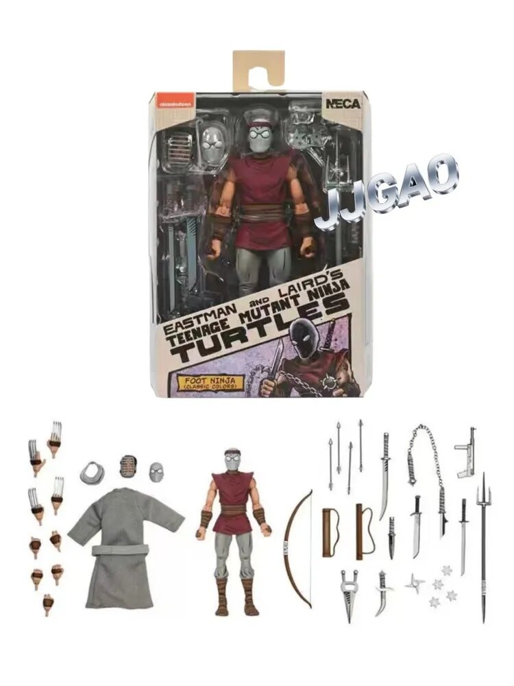 Фигурки NECA, Черепашки-ниндзя: Снежный человек (издание Phantom Comics), 7-дюймовая модель