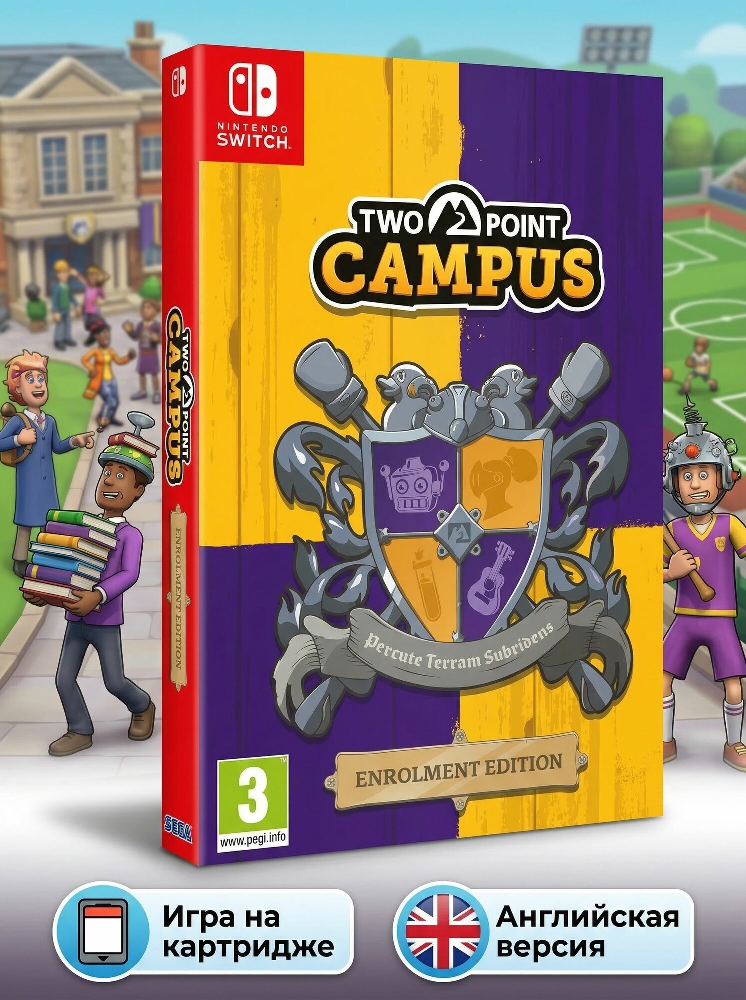 Игра Two Point Campus Enrolment Edition (Nintendo Switch, Английская версия)