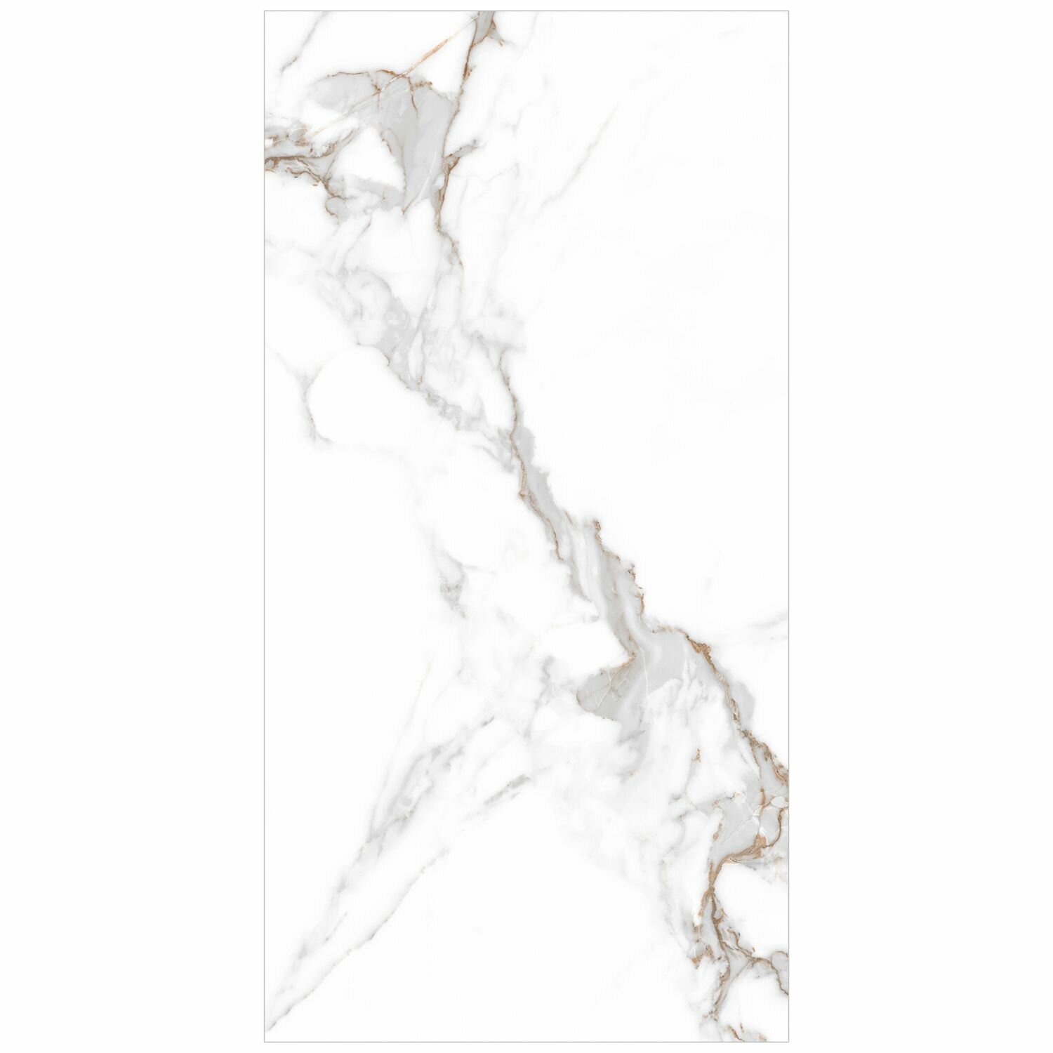 Керамогранит ARCADIA CERAMICA Statuario Selva белый карвинг про 60x120 см 1,44 м2
